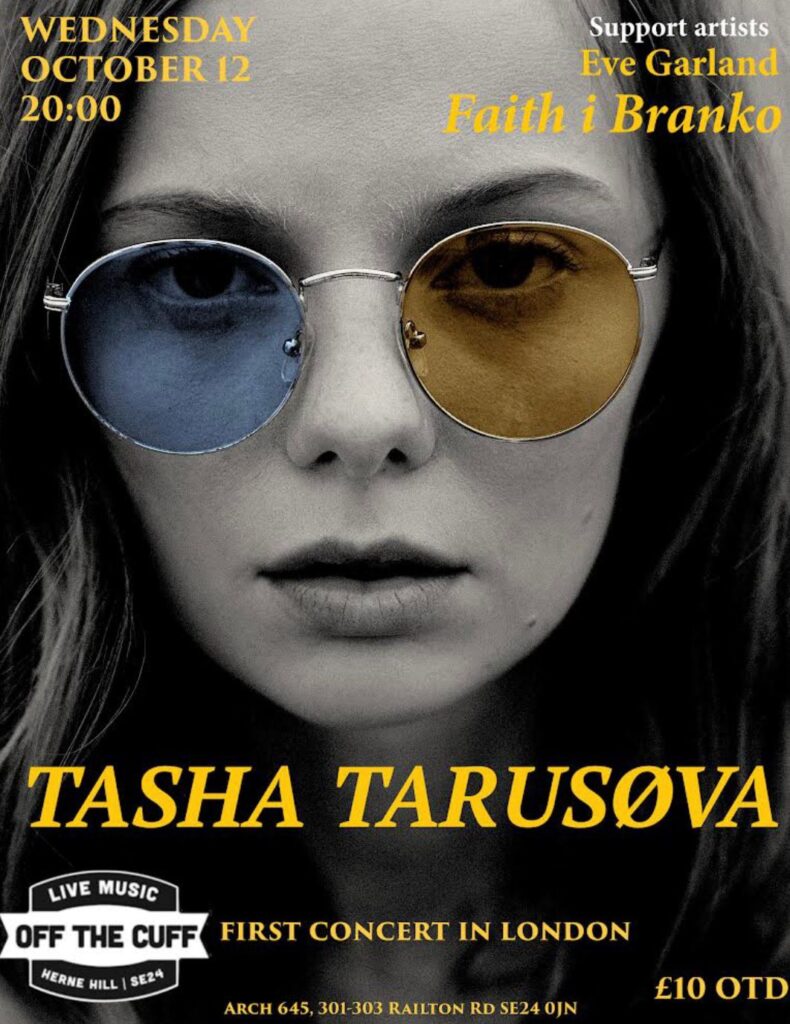 Off The Cuff | Tasha Tarusova | Faith i Branco | Eve Garland